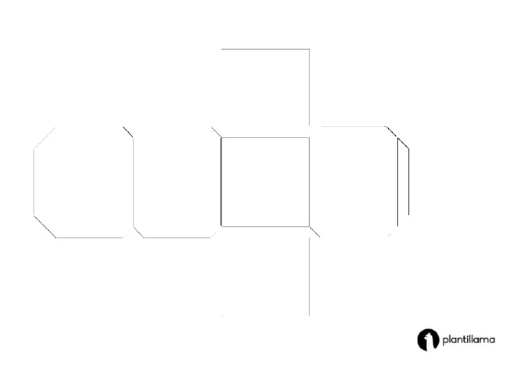 Plantilla para Hacer Un Cubo de 5x5 1 | PDF