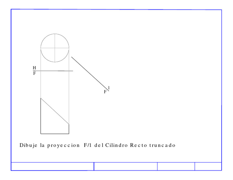 cilindro truncado | PDF