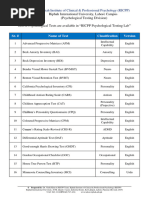 SCARED Form Scoring | PDF | Anxiety Disorder | Mental Disorder