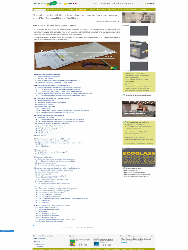 Guia Contabilidad para Torpes | PDF