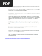 ITP Hold, Witness, Review, Surveillance Points | PDF