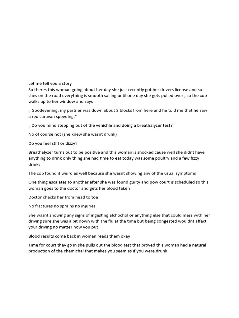 Let Me Tell You A Story | PDF