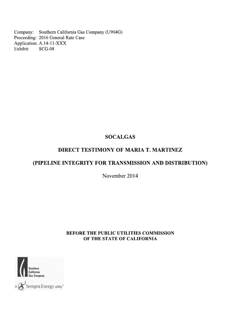 Socal Gas - Case Study | PDF