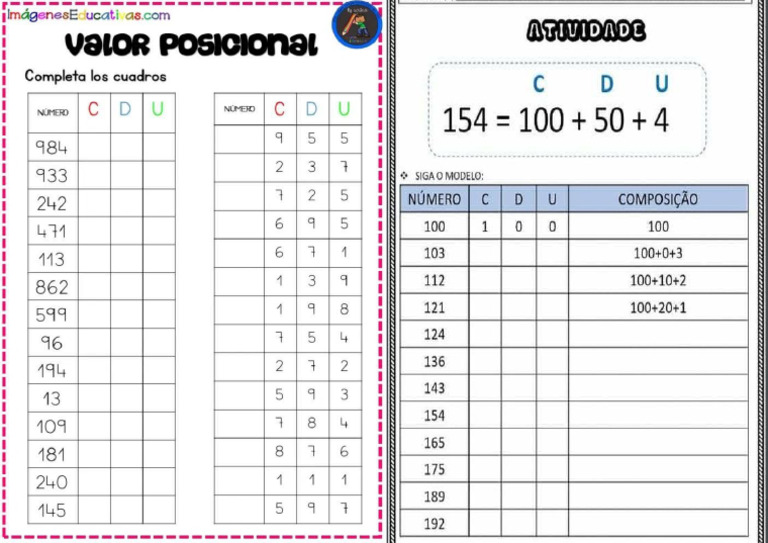 Valor Posicional 1 | PDF