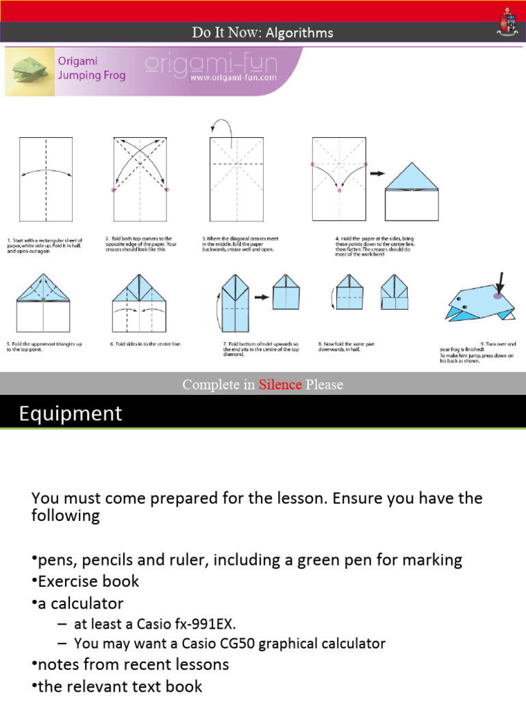 Do It Now: Algorithms: Complete in Please | PDF | Algorithms ...