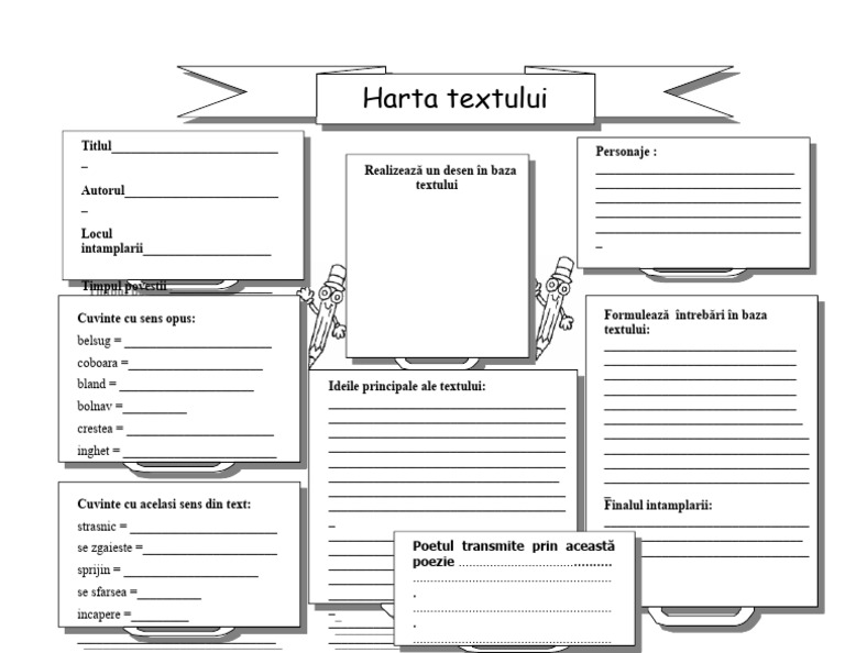 Harta Textului Omul de Zapada | PDF