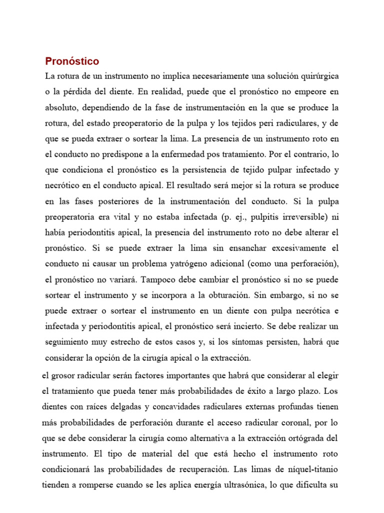 Endo 1 | PDF | Odontología | Ultrasonido