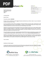 Old Mutual Reimbursement Claim Form | PDF
