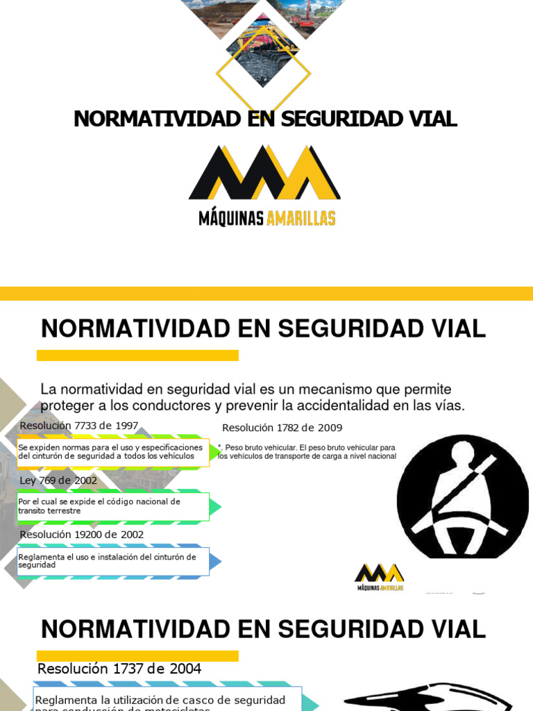 Normativa de Seguridad Vial en Colombia | PDF | Seguridad vial | Transporte