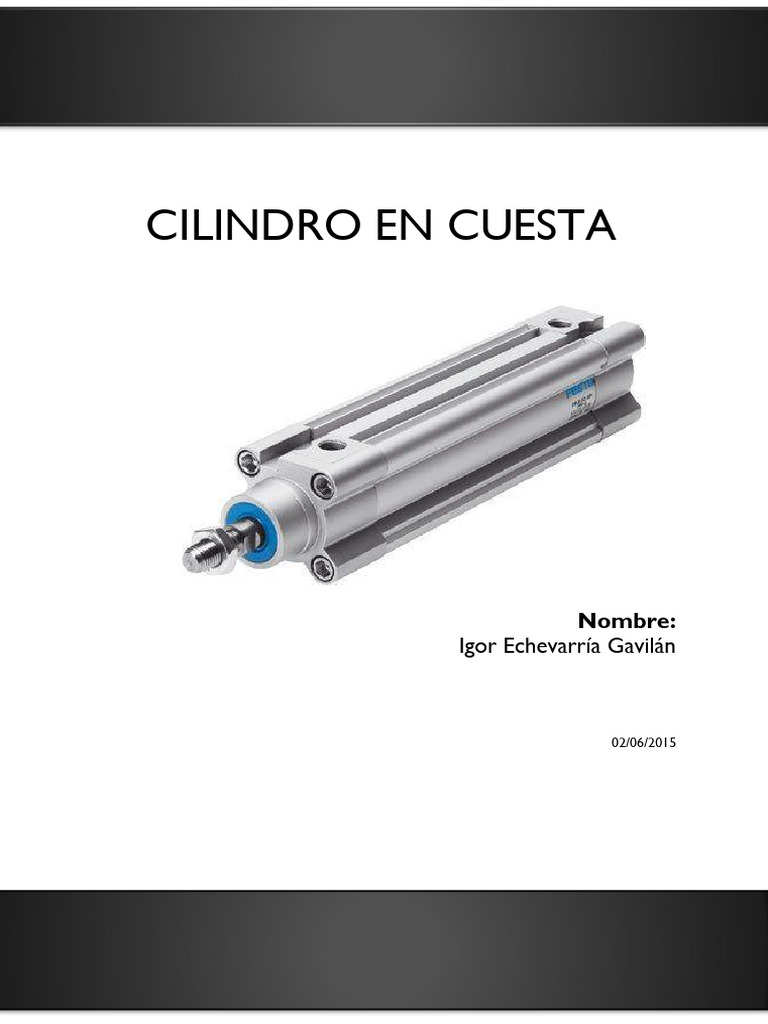Proyecto Cilindro | PDF