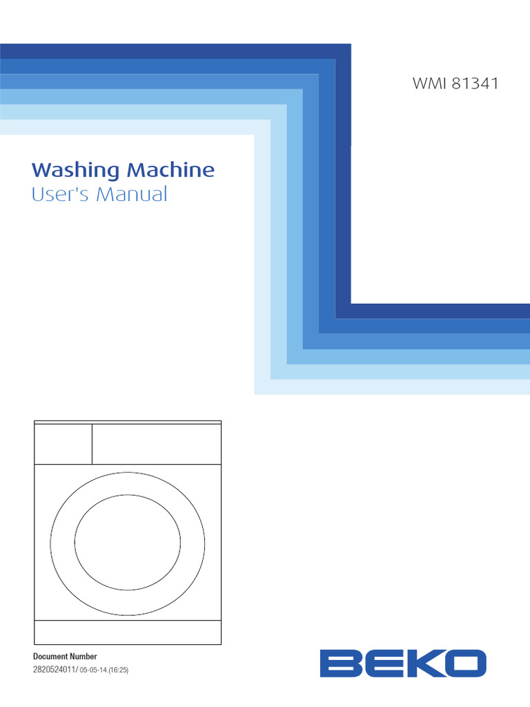 WMI81341 | PDF | Ac Power Plugs And Sockets | Washing Machine