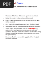 International A Level Physics Specification | PDF | Deformation (Engineering) | Force