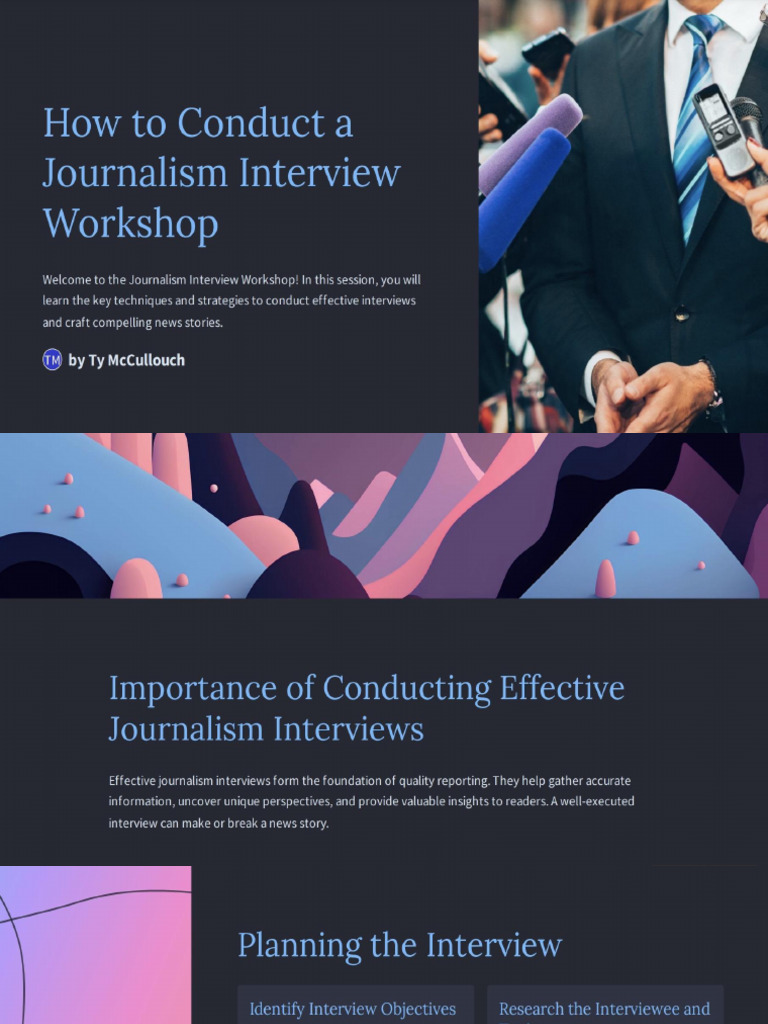 Interview Workshop | PDF