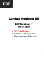 Tactical Combat Casualty Care (TCCC) Guidelines: 25 January 2024 | PDF ...
