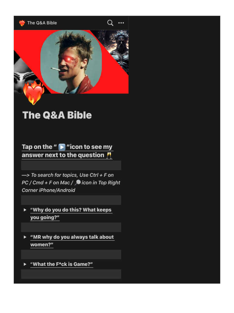 ? The Q&A Bible | Download Free PDF | Psychology | Social Psychology