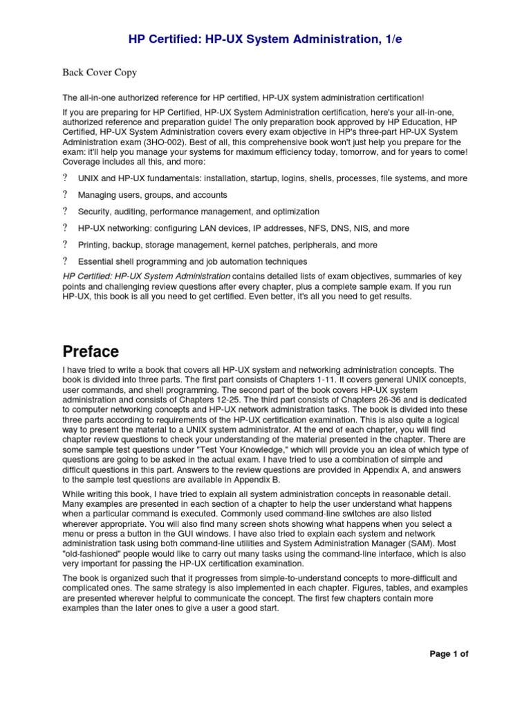 HP Part ! | PDF | Command Line Interface | Network Topology