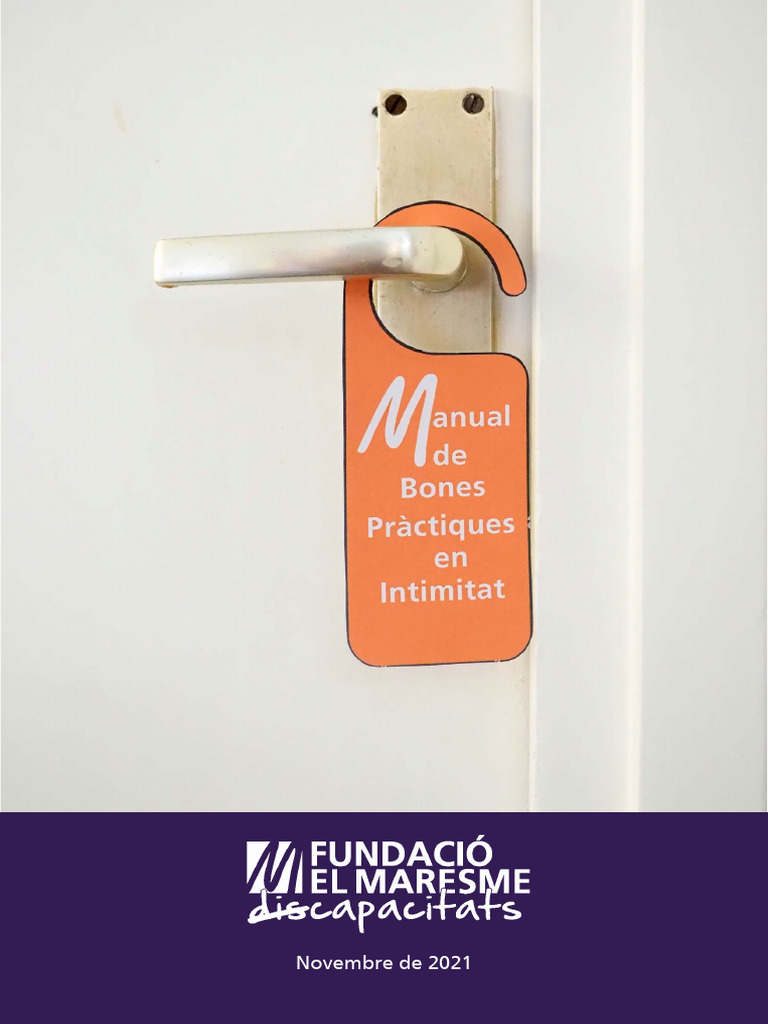 Manual de Bones Practiques en Íntimitat | PDF