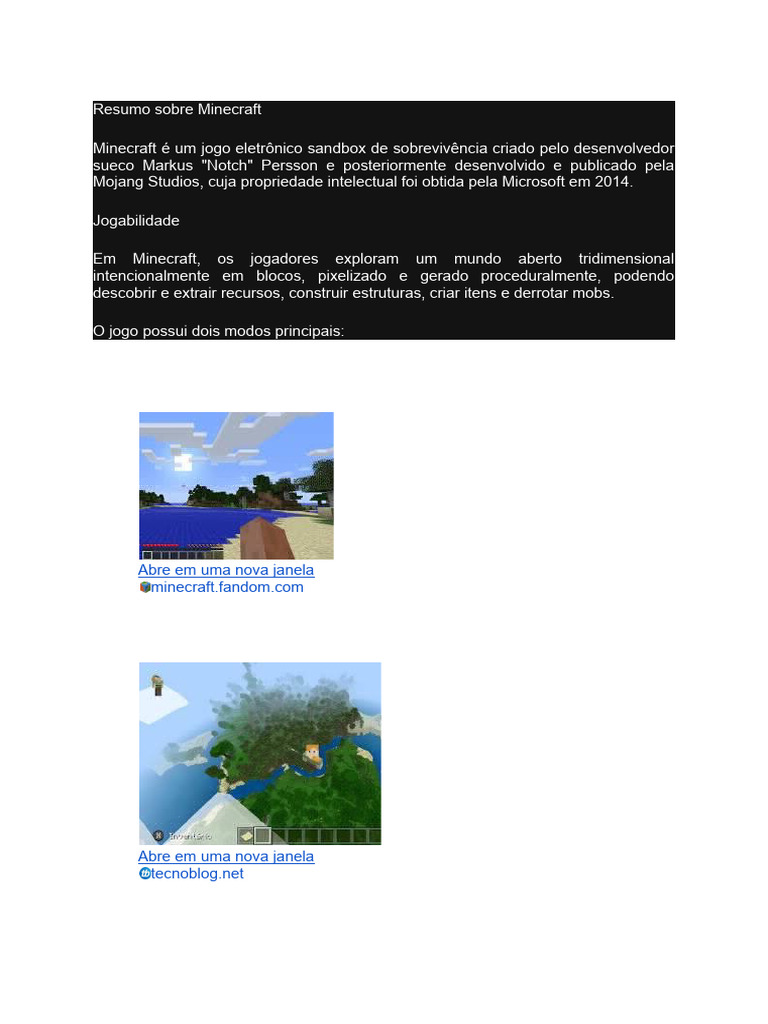 MINECRAFT | PDF
