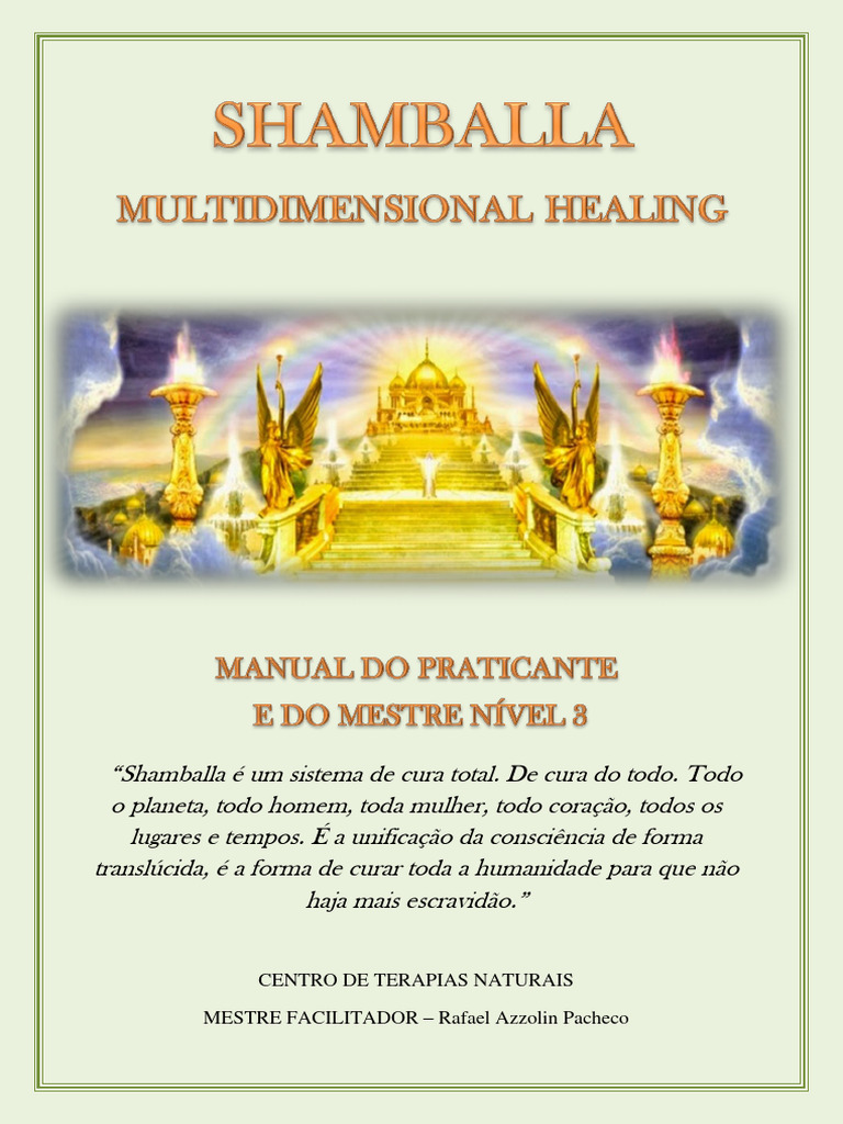 Shamballa Multidimensional Healing Nível 3 - R | PDF | Sabedoria | Deus