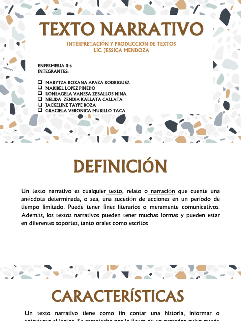 Guía de Textos Narrativos | PDF | Narración