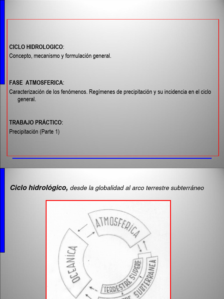 Tema 1-CH-Precipitacion | PDF | Precipitación | Vapor de agua