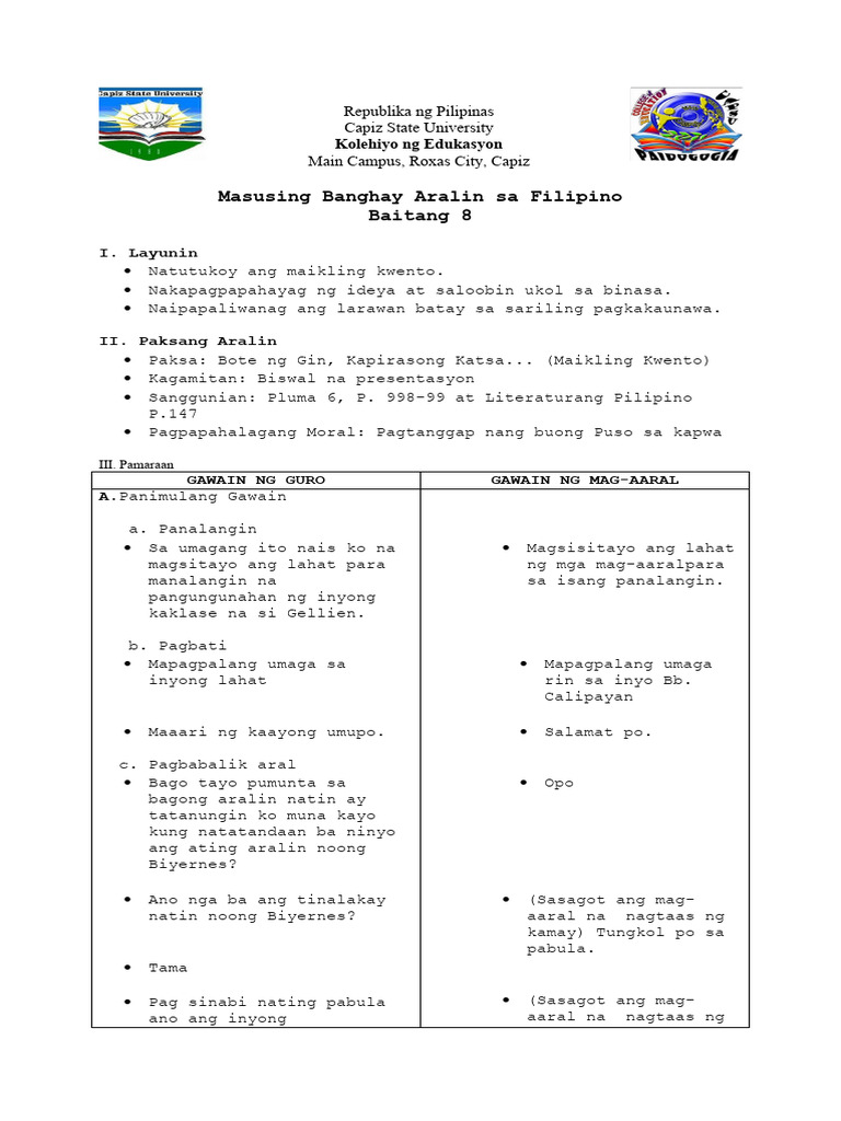 Annie Final Lesson Plan V | PDF