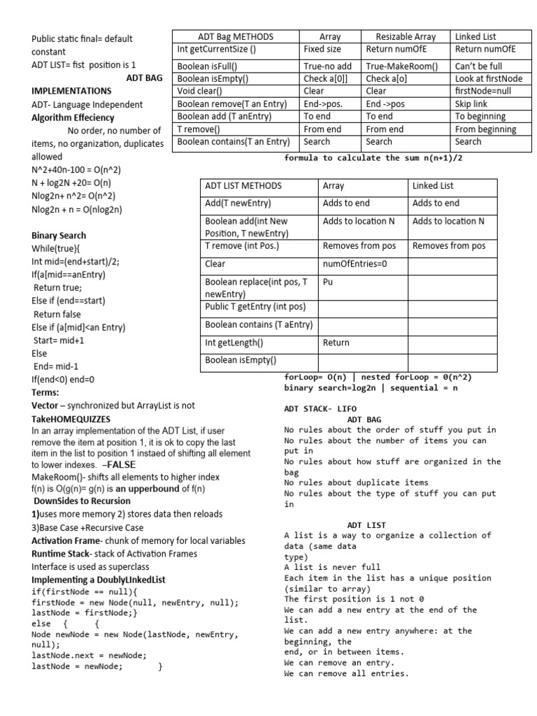 Mid Term Cheat Sheet | PDF | Boolean Data Type | Applied Mathematics