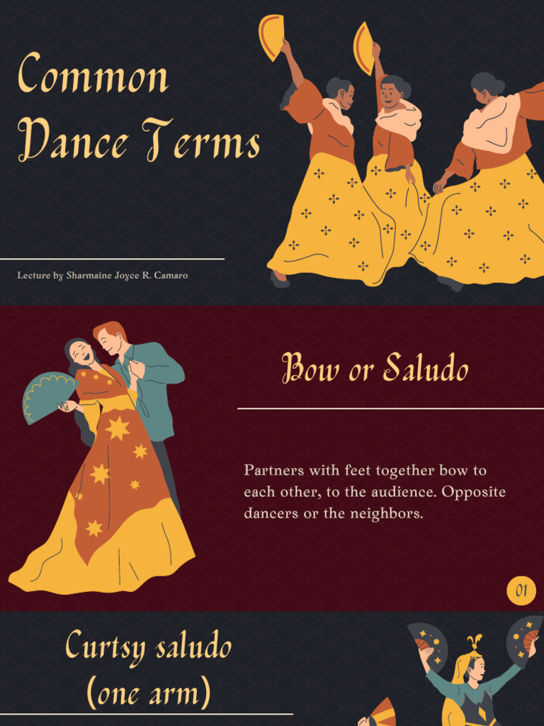Common Dance Terms | PDF | Foot | Arm