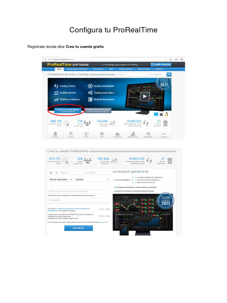 Configura Tu Pro Real Time 2022-1 | PDF | Ventana (informática) | Software del sistema
