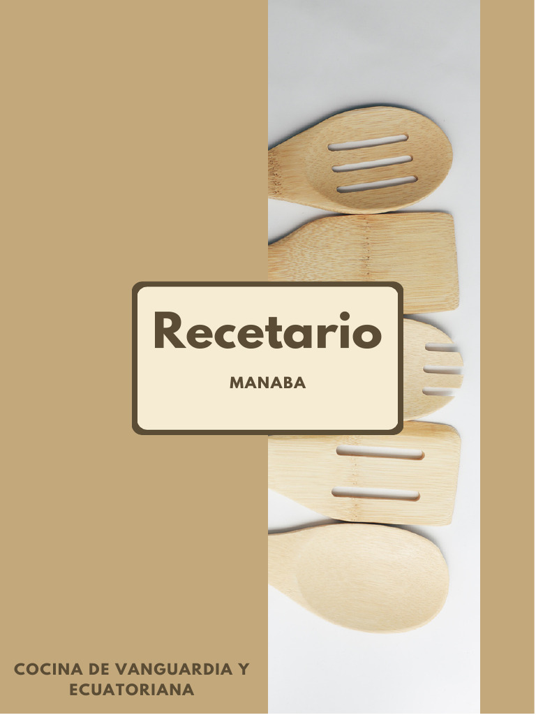 Recetario Manaba | PDF