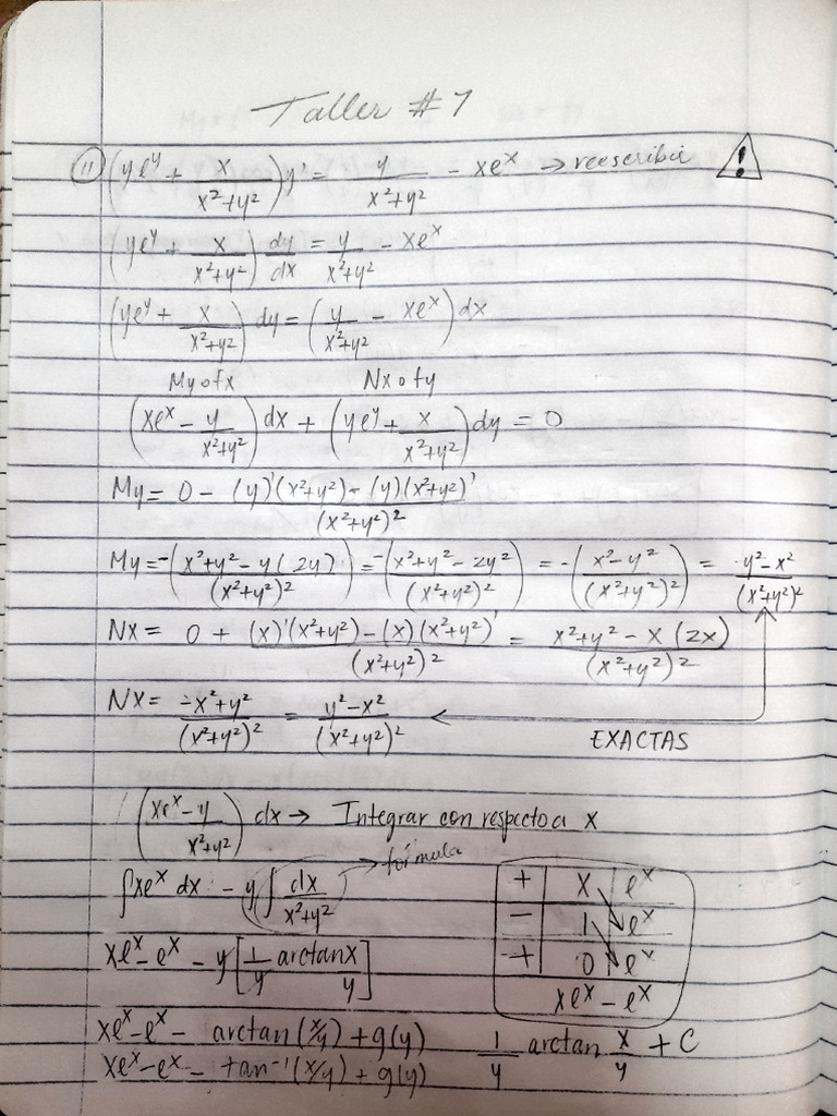 Taller 7 - EDO | PDF