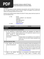 MLRO Report Template | PDF | Money Laundering | Regulatory Compliance