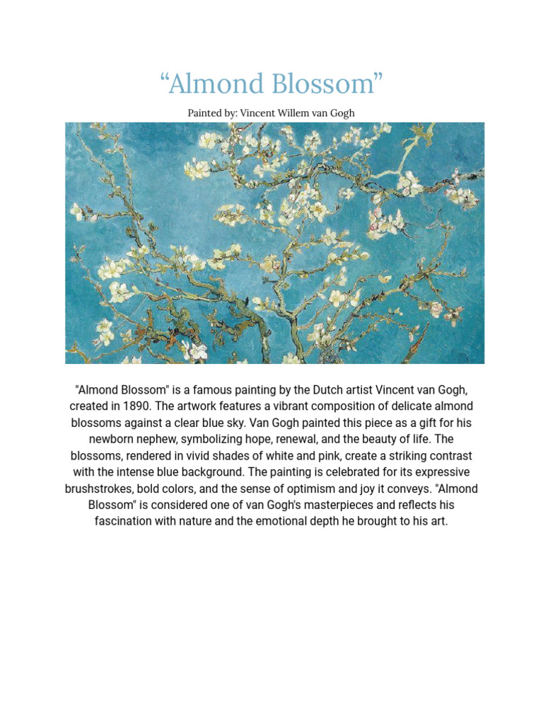 Almond Blossom | PDF