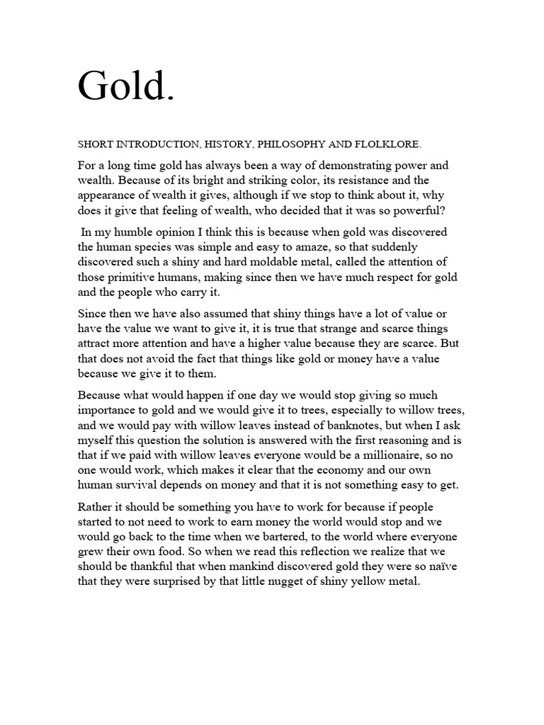 Oro Poder | PDF | Gold | Greek Mythology