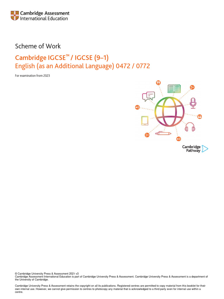 Scheme of Work | PDF | Learning | Verb