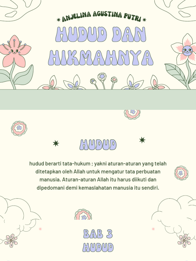Hikmah dan Hukum Hudud dalam Islam | PDF