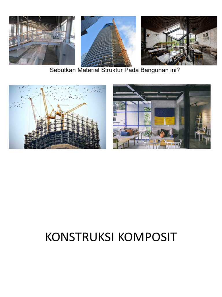 Material Struktur Konstruksi Komposit | PDF | Teknologi & Rekayasa