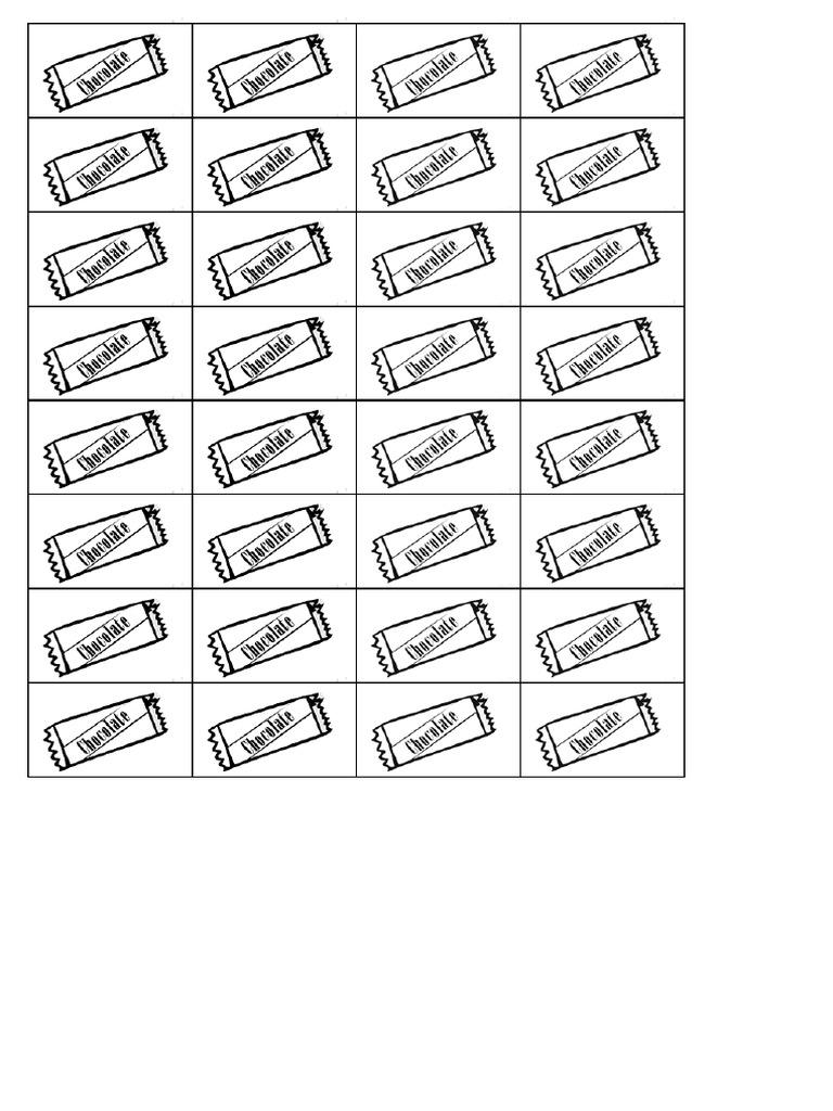 Fichas de Chocolate | PDF