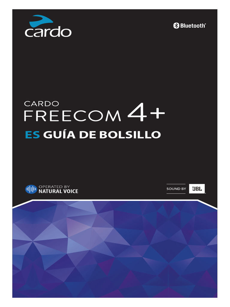 es_freecom4Plus_quick_guide | PDF | Bluetooth | Bienes manufacturados