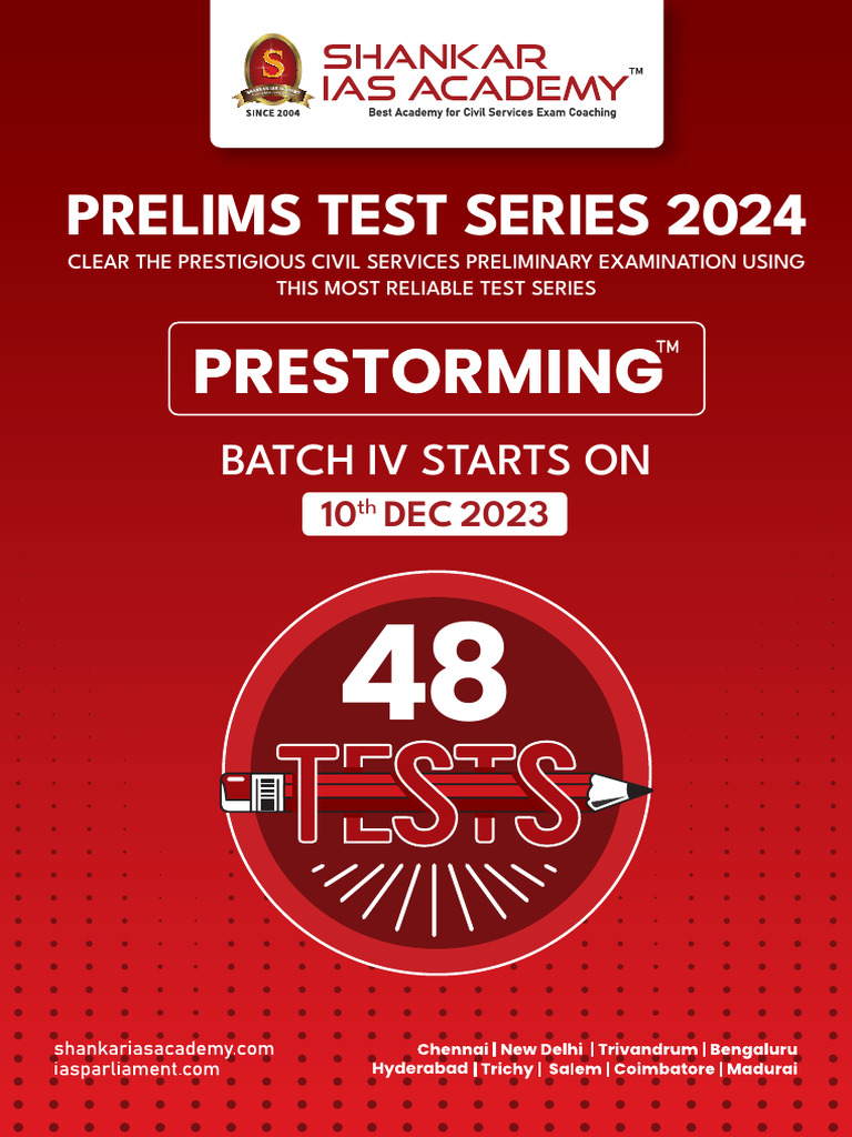 Prestorming Batch 4 Anna Nagar - Compressed | PDF | Oceans | Earth Sciences