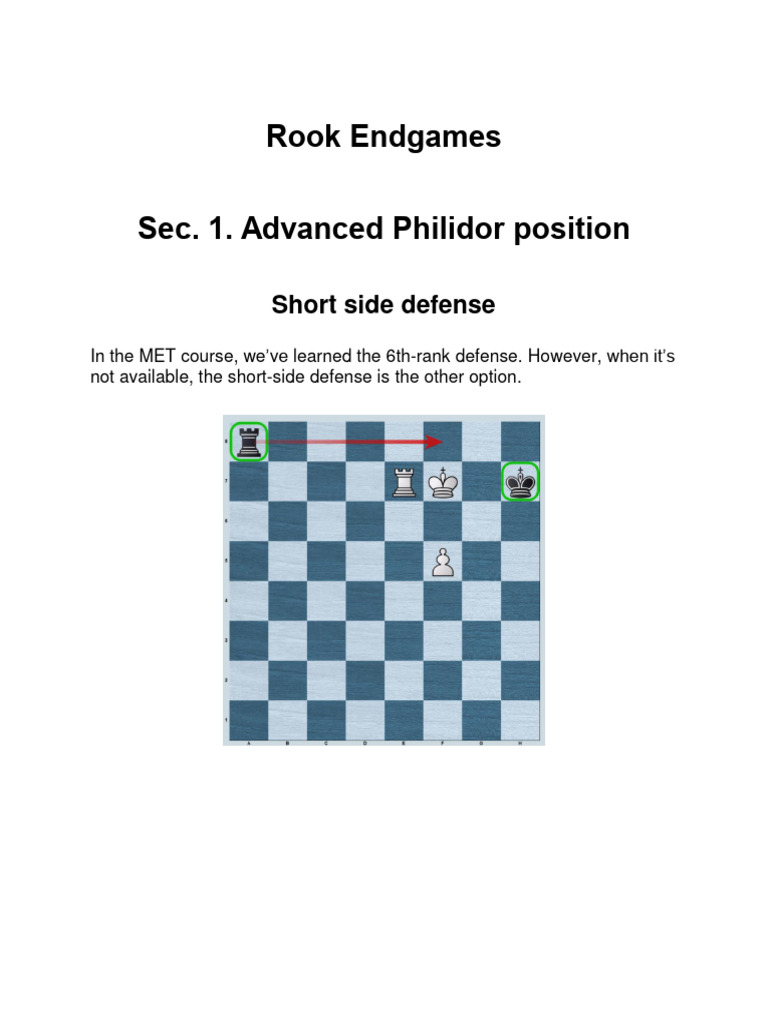 Rook Endgames PDF | PDF | Board Games | Traditional Games
