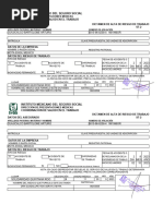 Formato ST-2 IMSS: Alta por Riesgo de Trabajo | PDF | Salud y bienestar ...