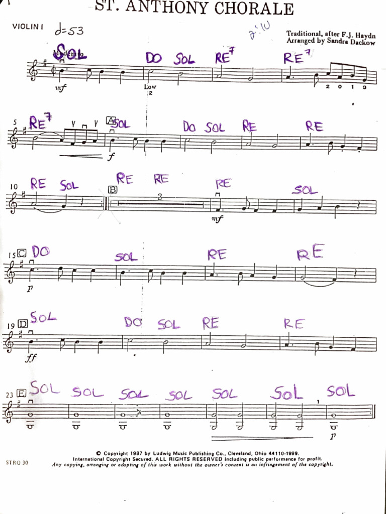 ST Anthony Chorale | PDF