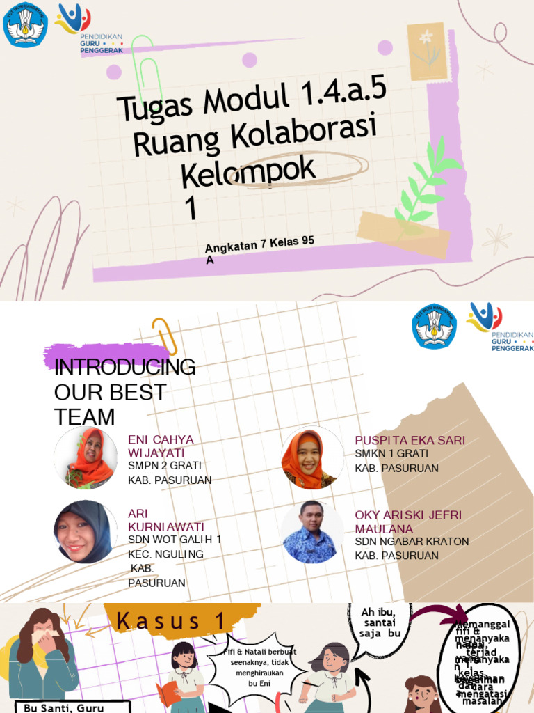 Tugas Modul 1.4.a.5 Ruang Kolaborasi Kelompok 1 | PDF