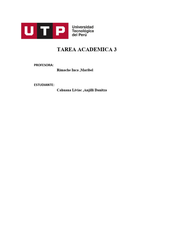 Tarea Academica 03 Contabilidad | PDF | Economias | Business Tarea Academica 03 Contabilidad | PDF | Economias | Business
