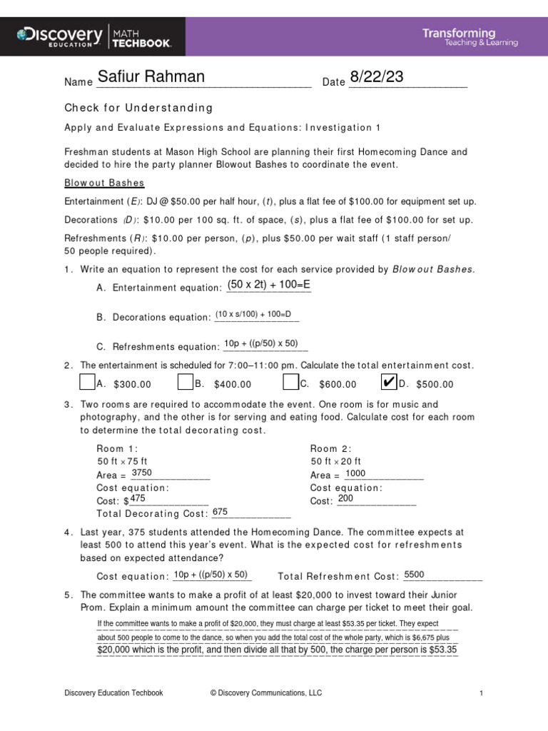 A1 U1 C3 INV1 SG FINAL Form | PDF | Business