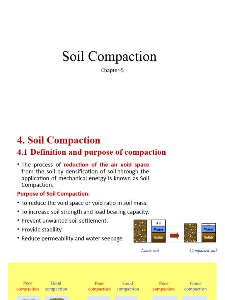 Soil Compaction | PDF | Soil Science | Soil Soil Compaction | PDF | Soil Science | Soil