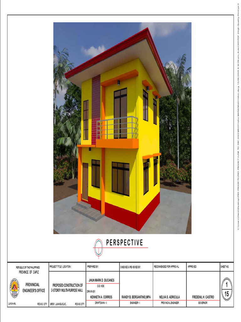 Barangay Hall Model | PDF