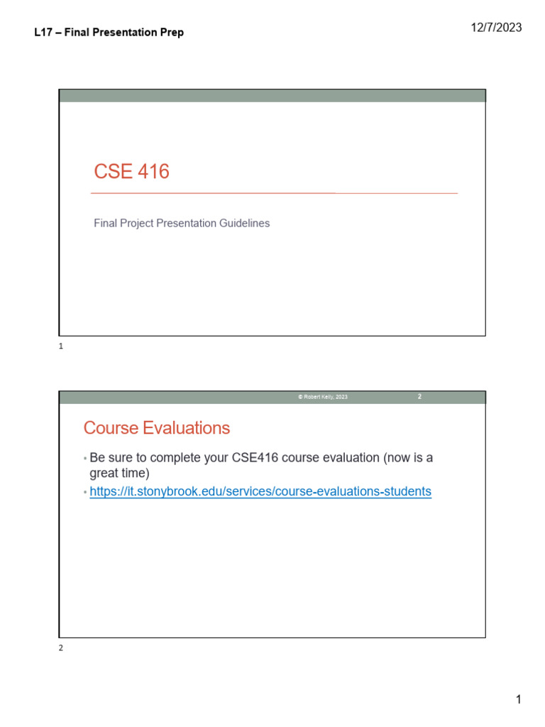 L17 FinalProjectPrep | PDF