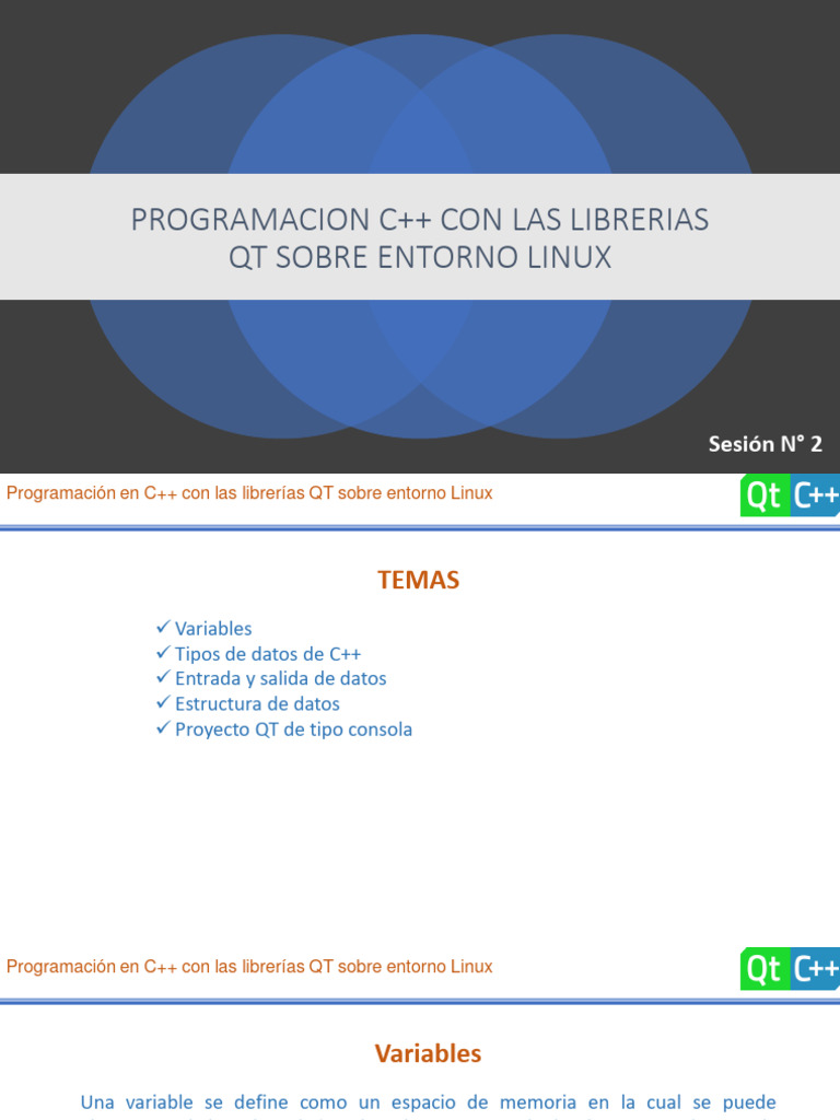 Capitulo 02 Programacion QT Linux | PDF | C ++ | Puntero (Programación de computadora)